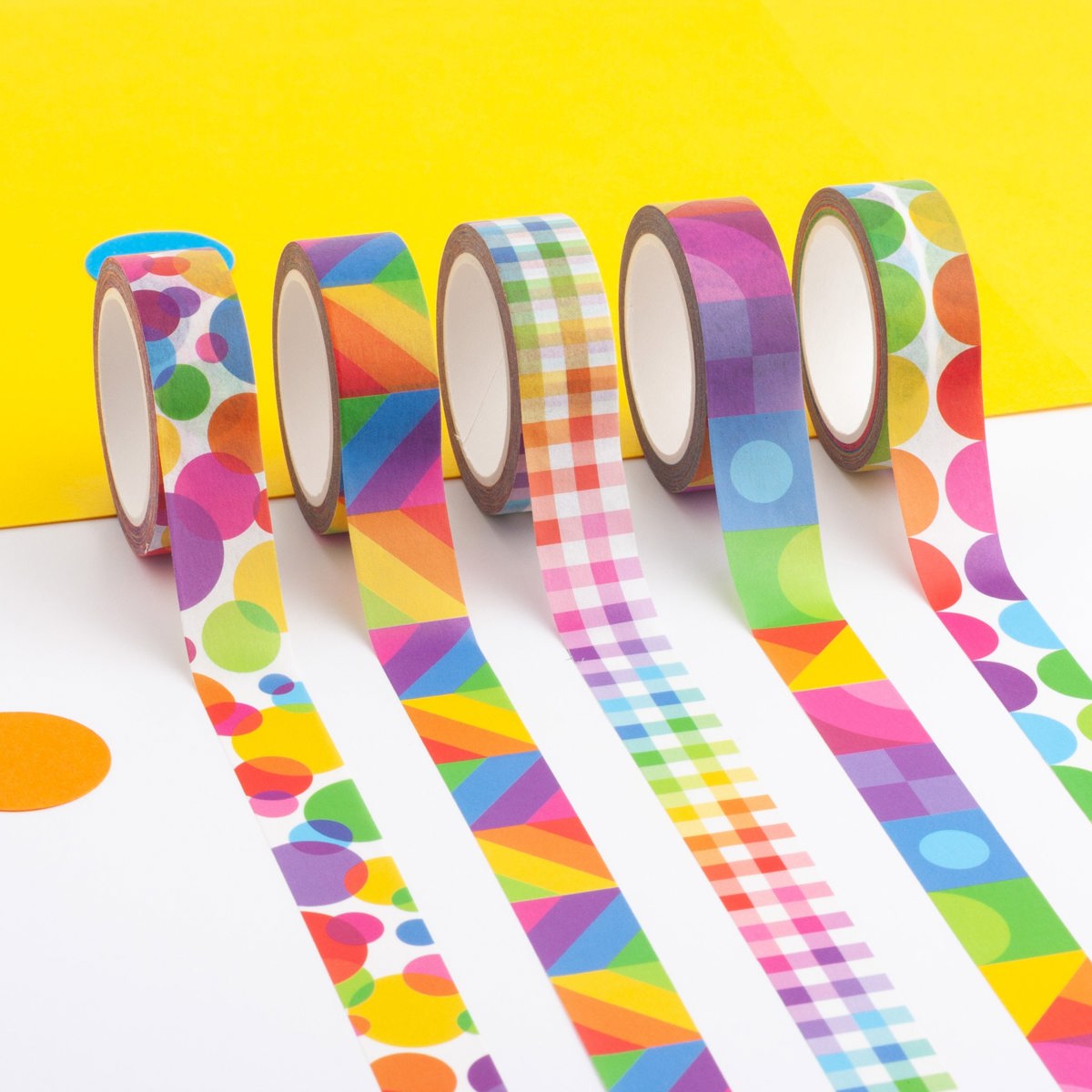 Colourful Spotty Washi Tape | Colour Their Day