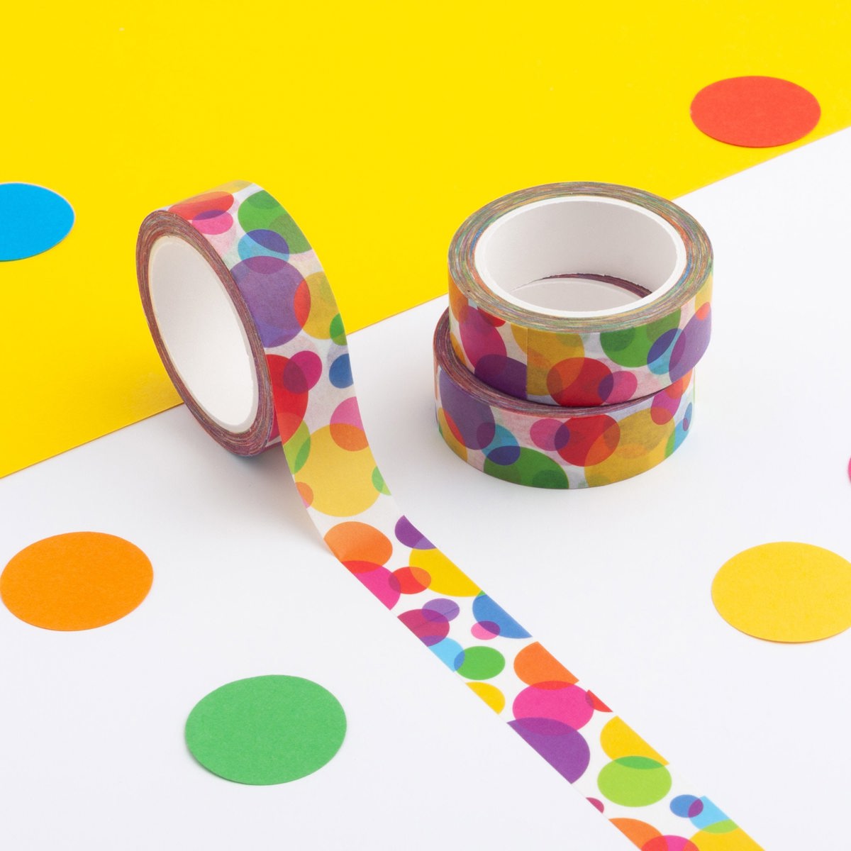 Colourful Spotty Washi Tape | Colour Their Day